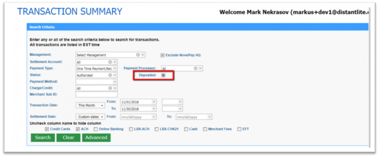 2018 Release Six - ClickPay
