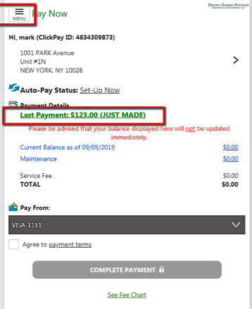 2019 Release Five - ClickPay