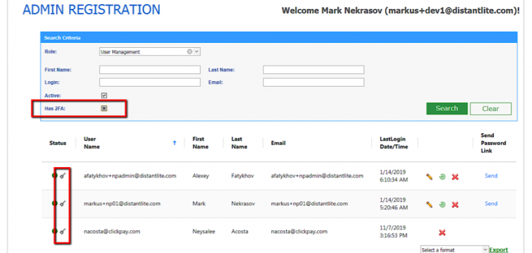 2019 Release Six - ClickPay