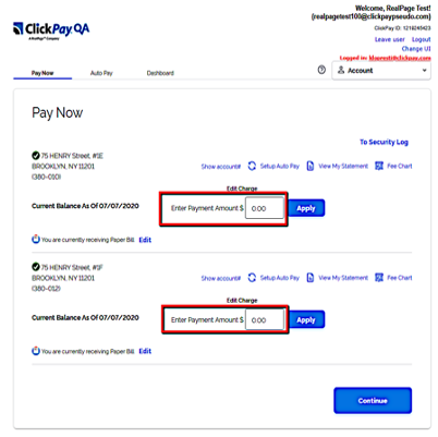 2020 Release Three - ClickPay